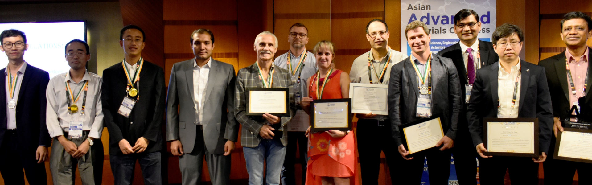 IAAM Awards During the Year 2019