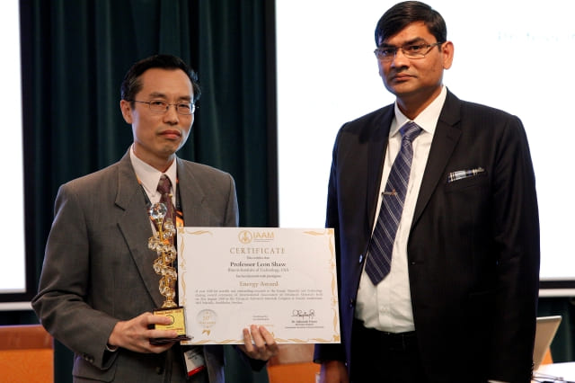 Energy Award 2018 | Prof. Leon Shaw | IAAM